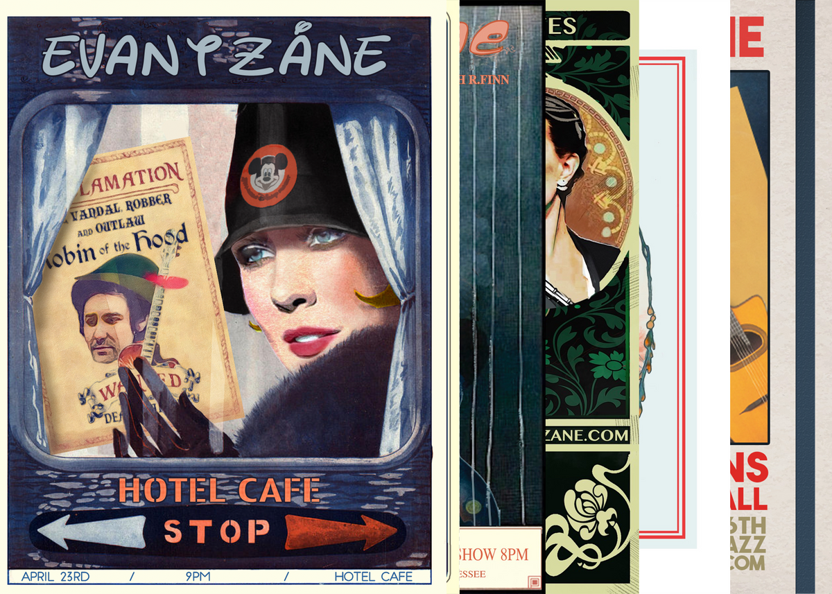 Posters – Evan + Zane